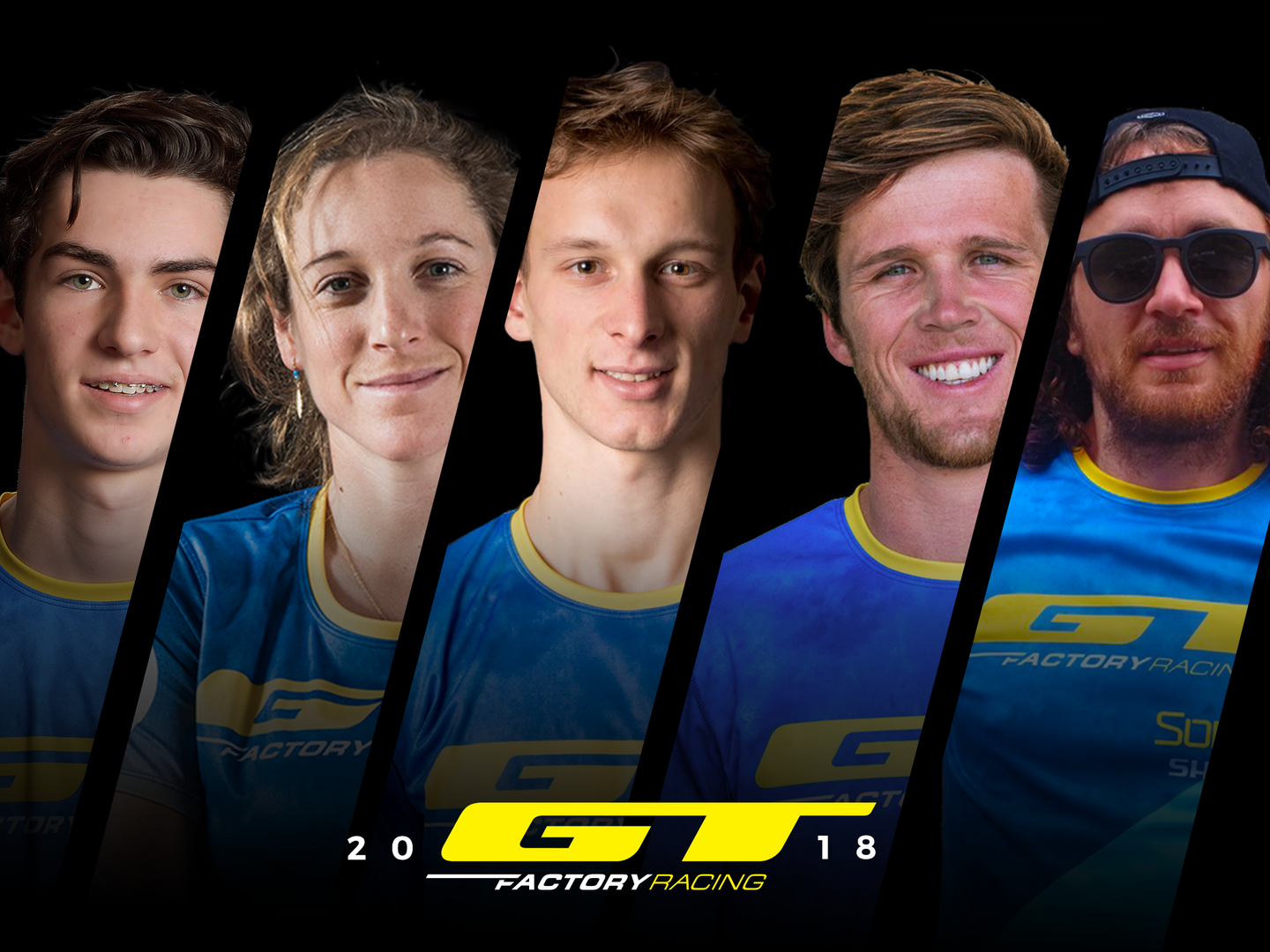 Il team GT Factory Racing annuncia gli atleti per la stagione 2018