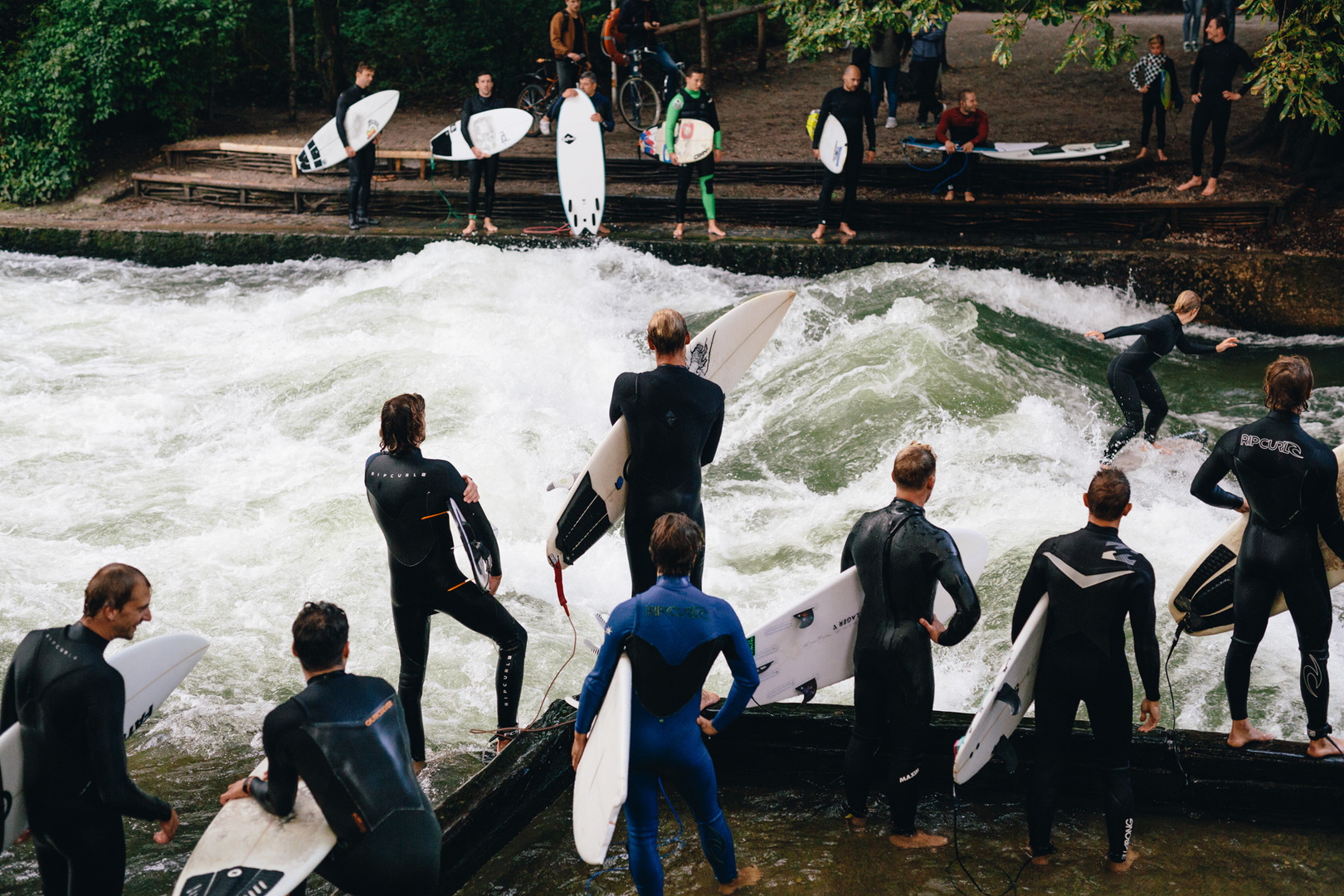 Surf sull'Adige, avanza il progetto onda statica - 4ActionSport