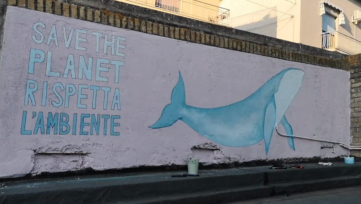 Save the planet: un Murales per l'ambiente - 4ActionSport