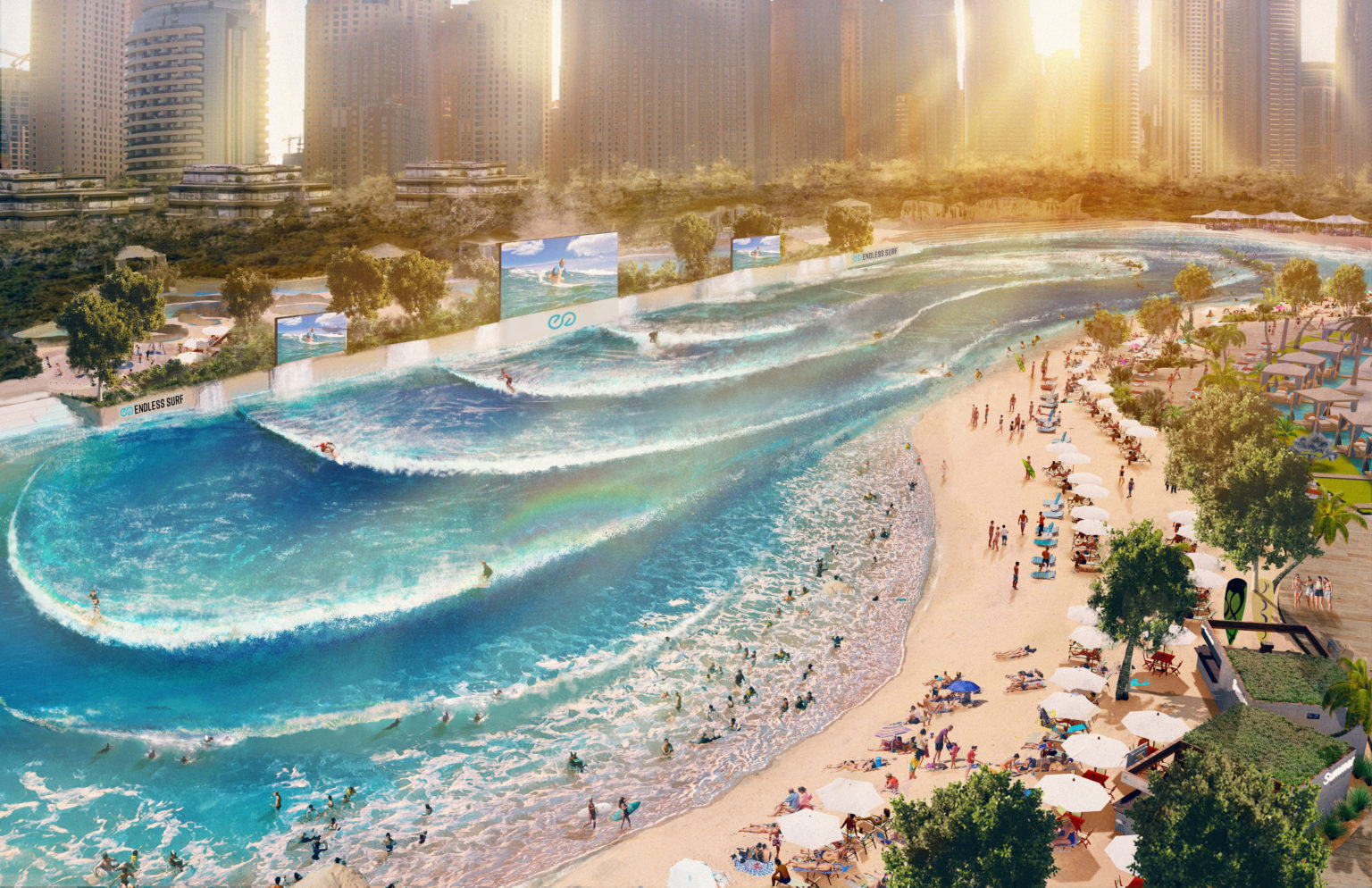 Endless Surf Monaco: come sarà la prima wavepool della Germania ...