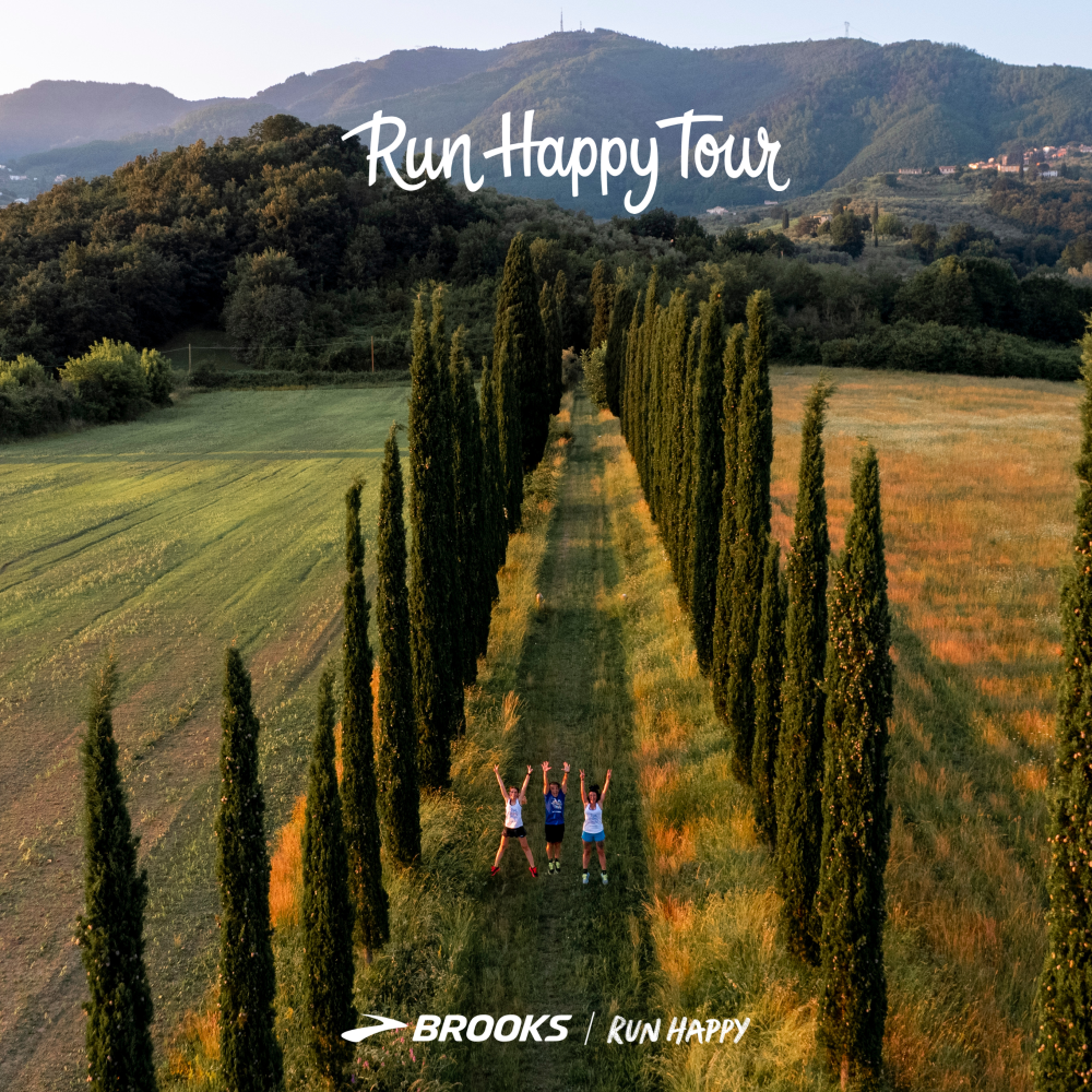 BROOKS RUN HAPPY TOUR 2021, sorrisi di corsa! - 4ActionSport